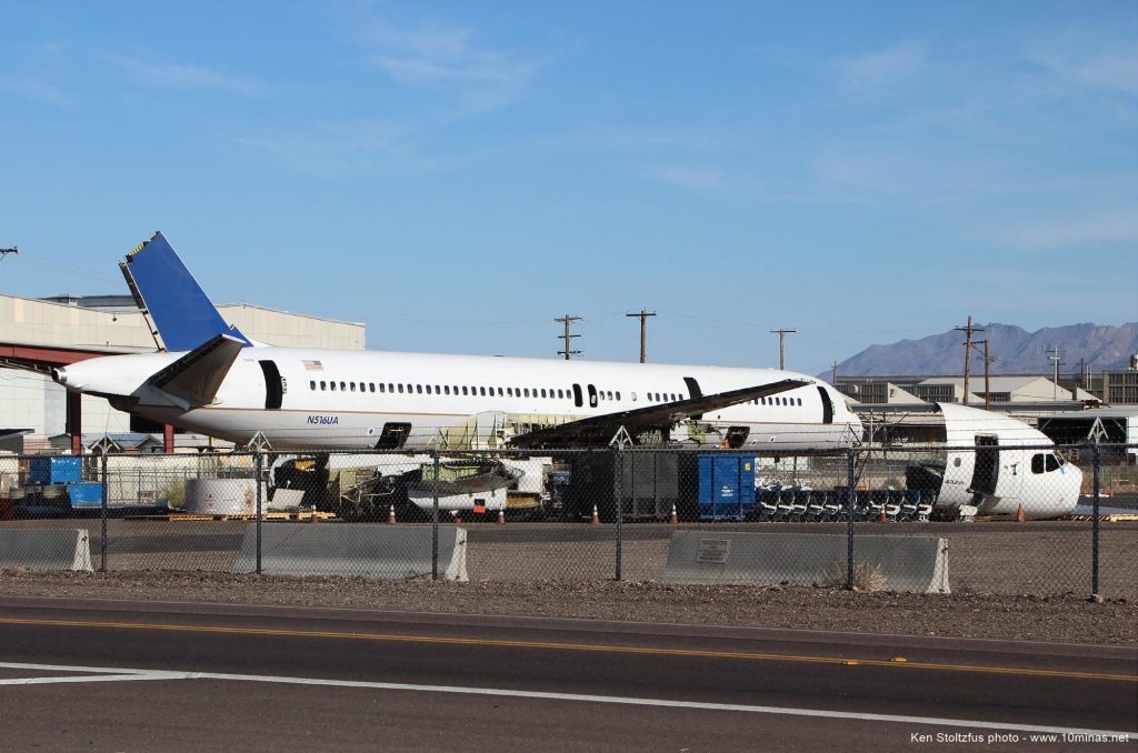 Aircraft Boneyard, Goodyear Airpark, Litchfield Park, AZ (3) 5-18 ...
