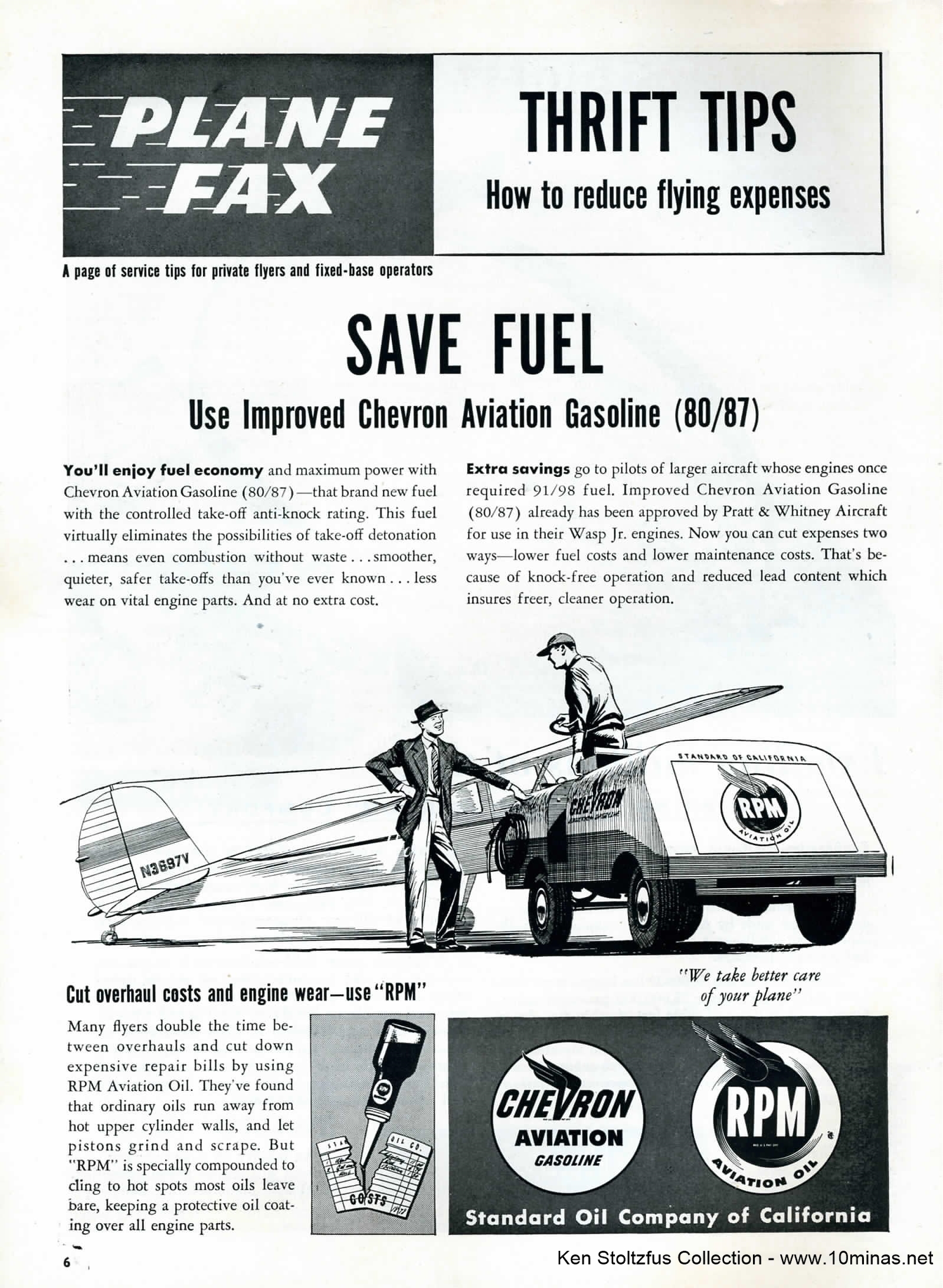 chevron_aviation_fuel_ad_1949 | 10Minas Blog