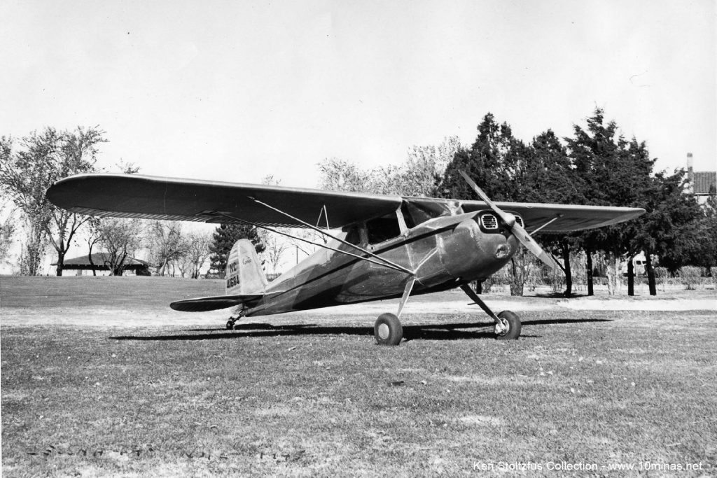 Cessna 140 N41684, ’45, 2nd Prototype sn 8001 – factory photo NC41684 ...